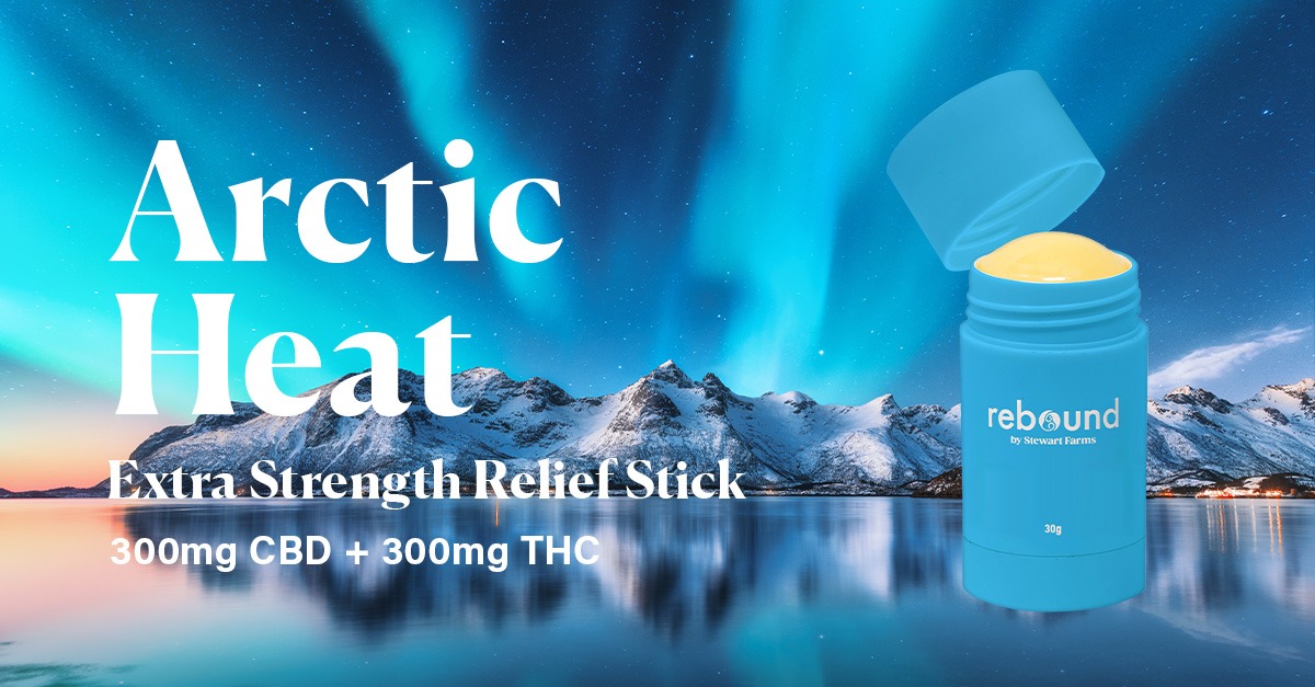 Arctic Heat Dual Cooling + Warming Muscle Stick - Stewart Farms